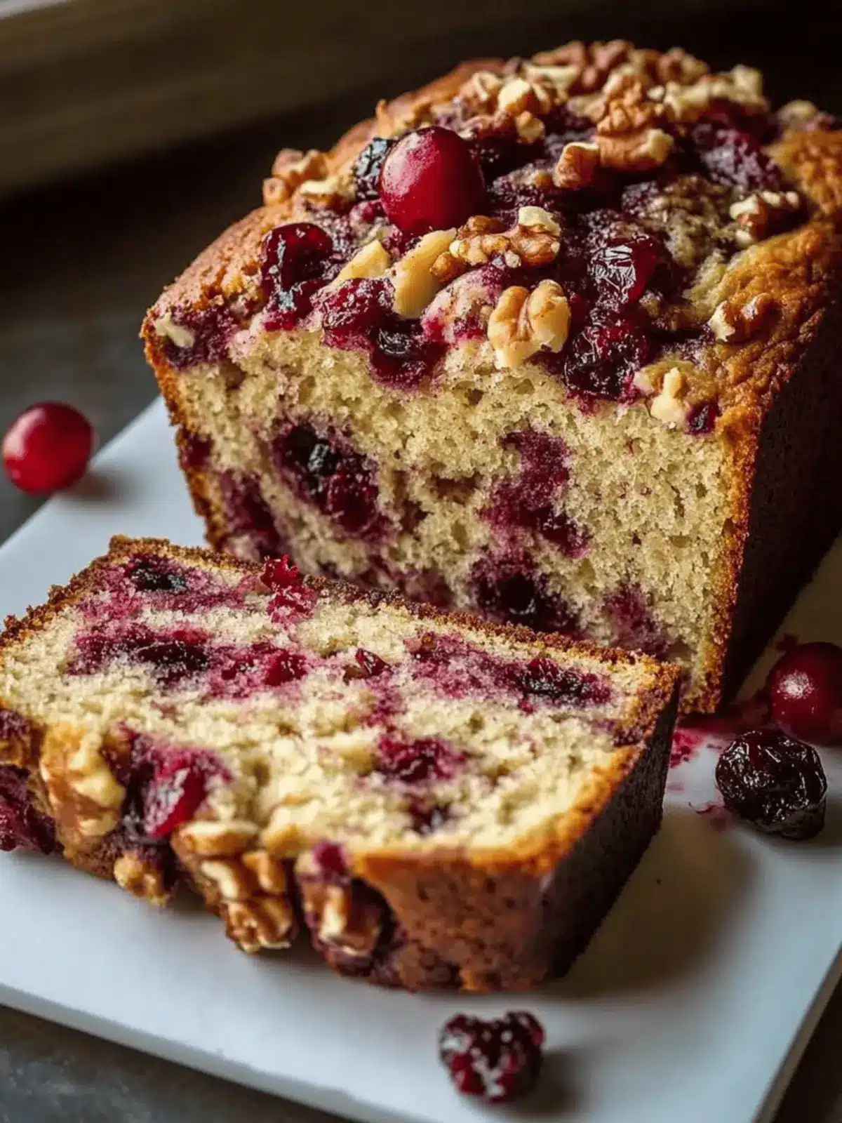 Moist Cranberry Walnut Bread: The Perfect Fall Quick Bread