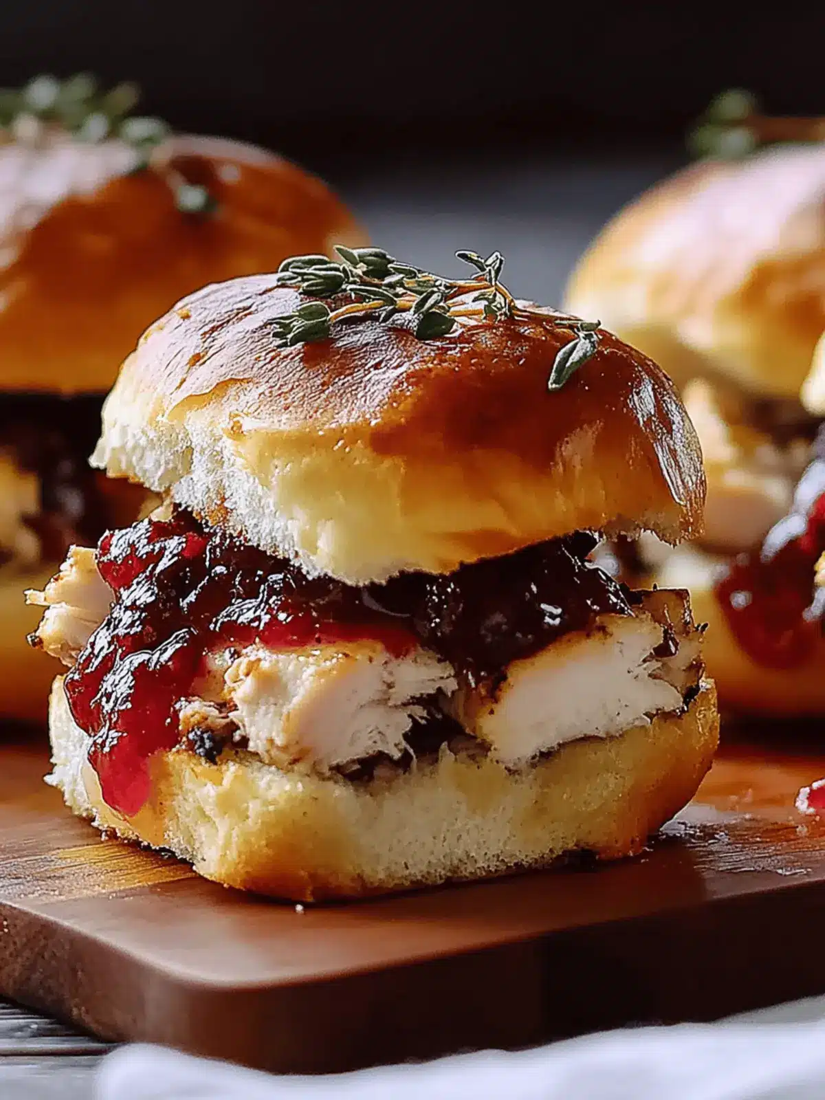 Cranberry Turkey Sliders: Easy Delicious Appetizer
