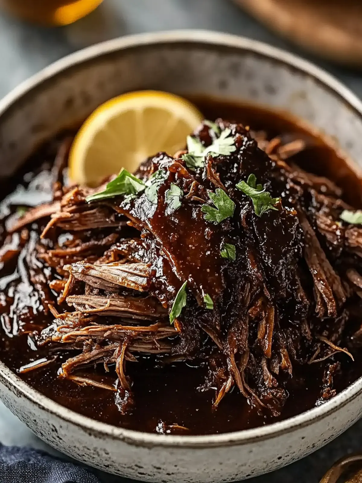 Irresistible Sweet & Savory Caramelized Pulled Beef Brisket
