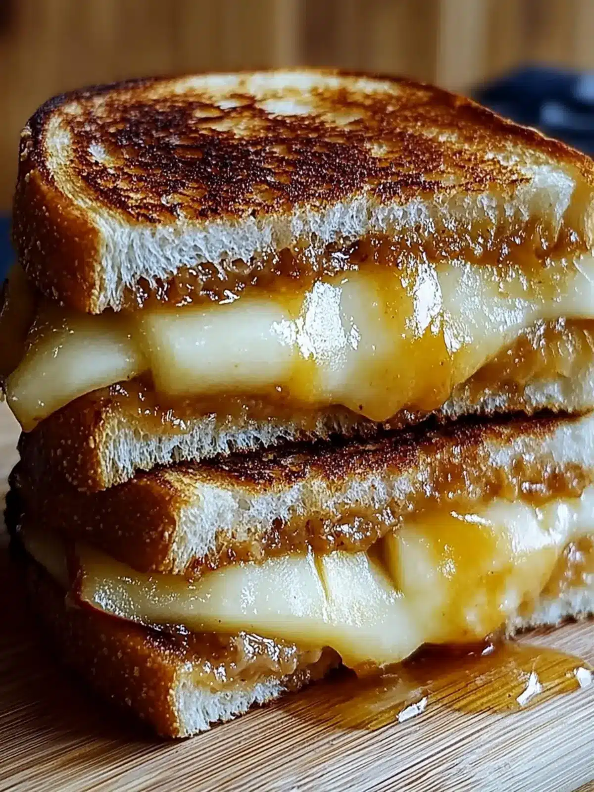 Ultimate Smoked Gouda Apple Grilled Cheese Delight