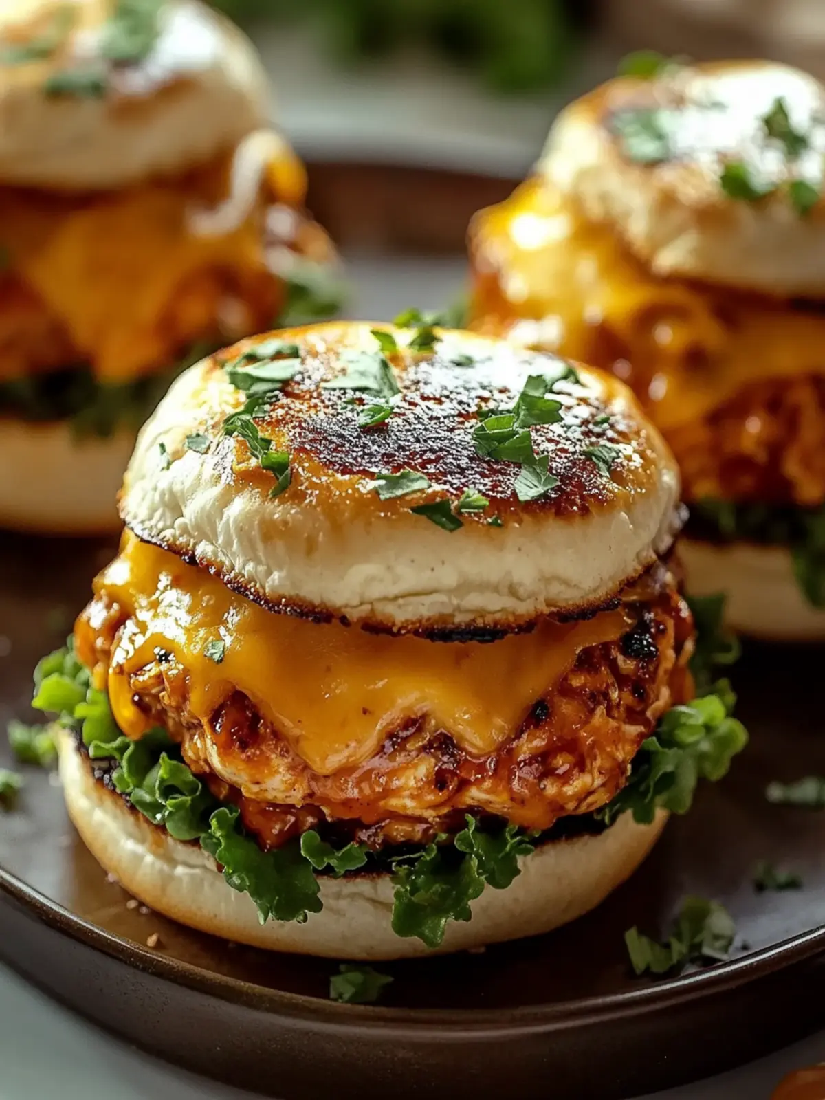 Ultimate Cheddar Ranch Chicken Burgers with Irresistible Crunch