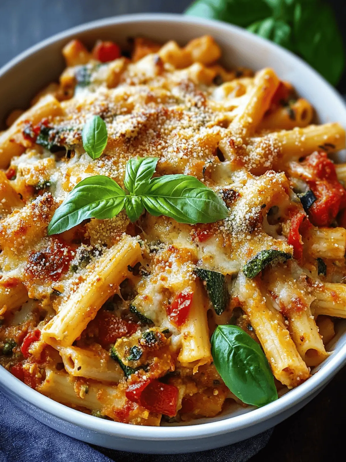 Loaded Veggie Baked Ziti: Your Easy Comfort Food Fix