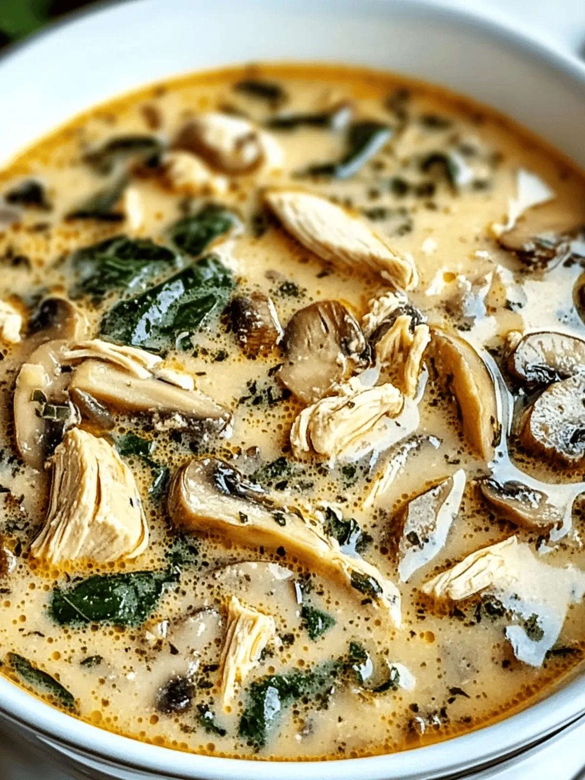Easy Rotisserie Chicken Mushroom Soup for Delicious Nights