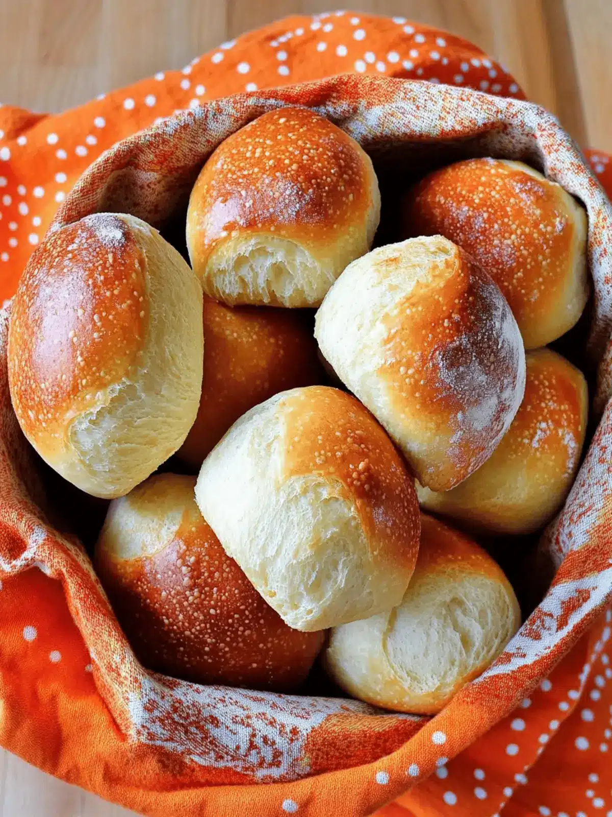 Irresistible French Bread Dinner Rolls - Soft, Golden Delight
