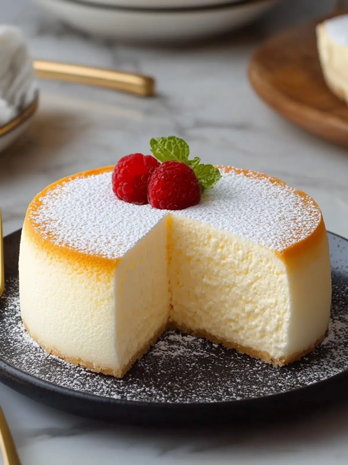 Irresistible Japanese Cotton Cheesecake – Light & Fluffy Delight