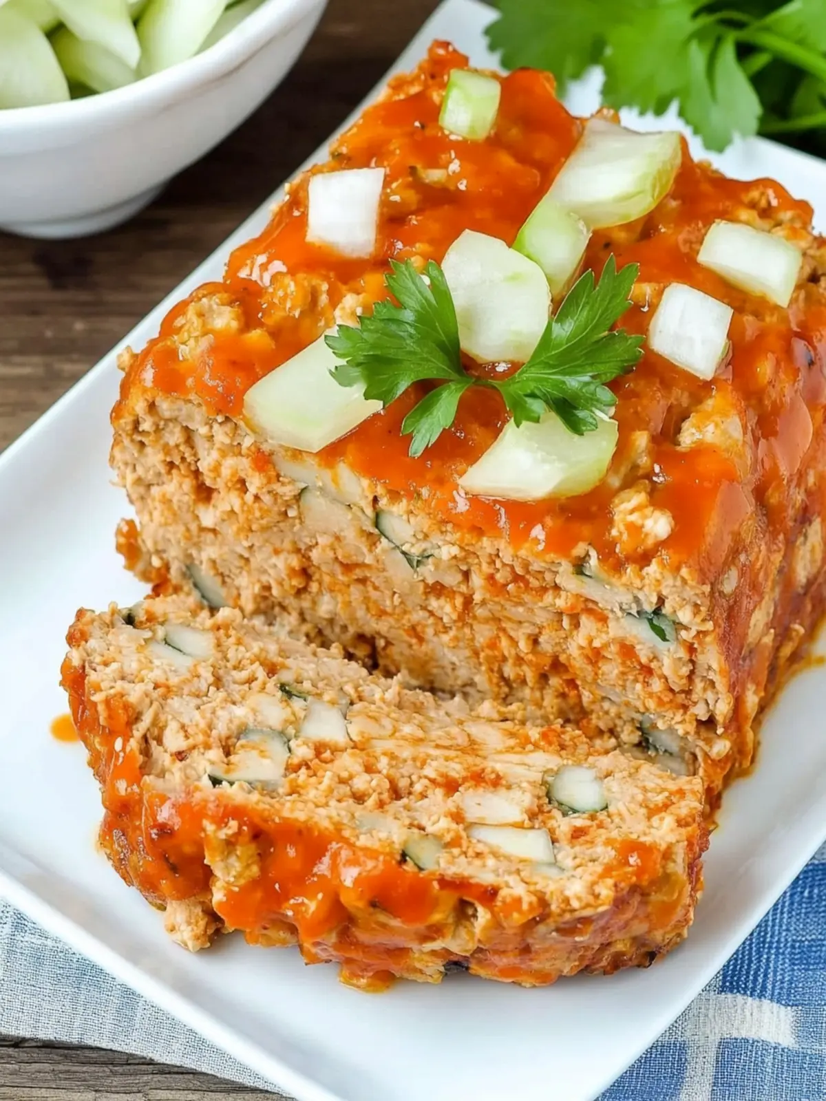 Ultimate Buffalo Chicken Meatloaf for a Delicious Dinner