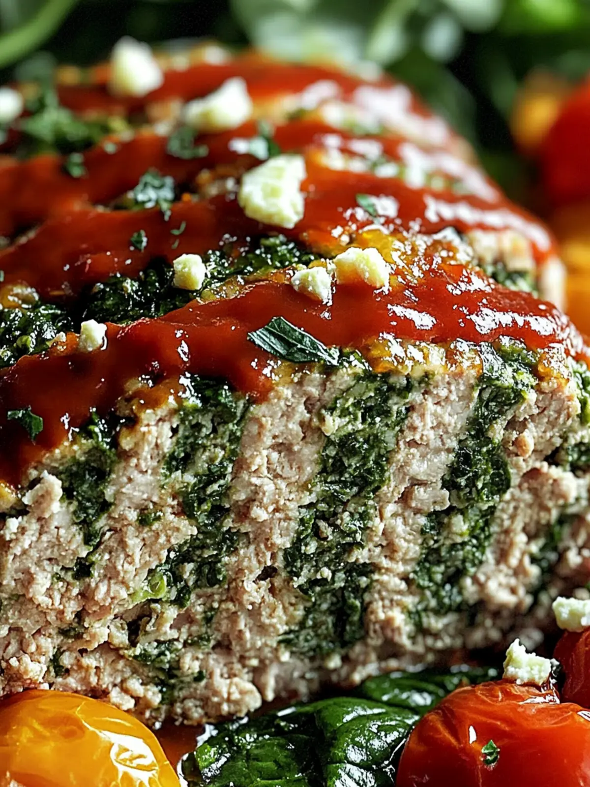 Irresistible Spinach Feta Turkey Meatloaf You’ll Love