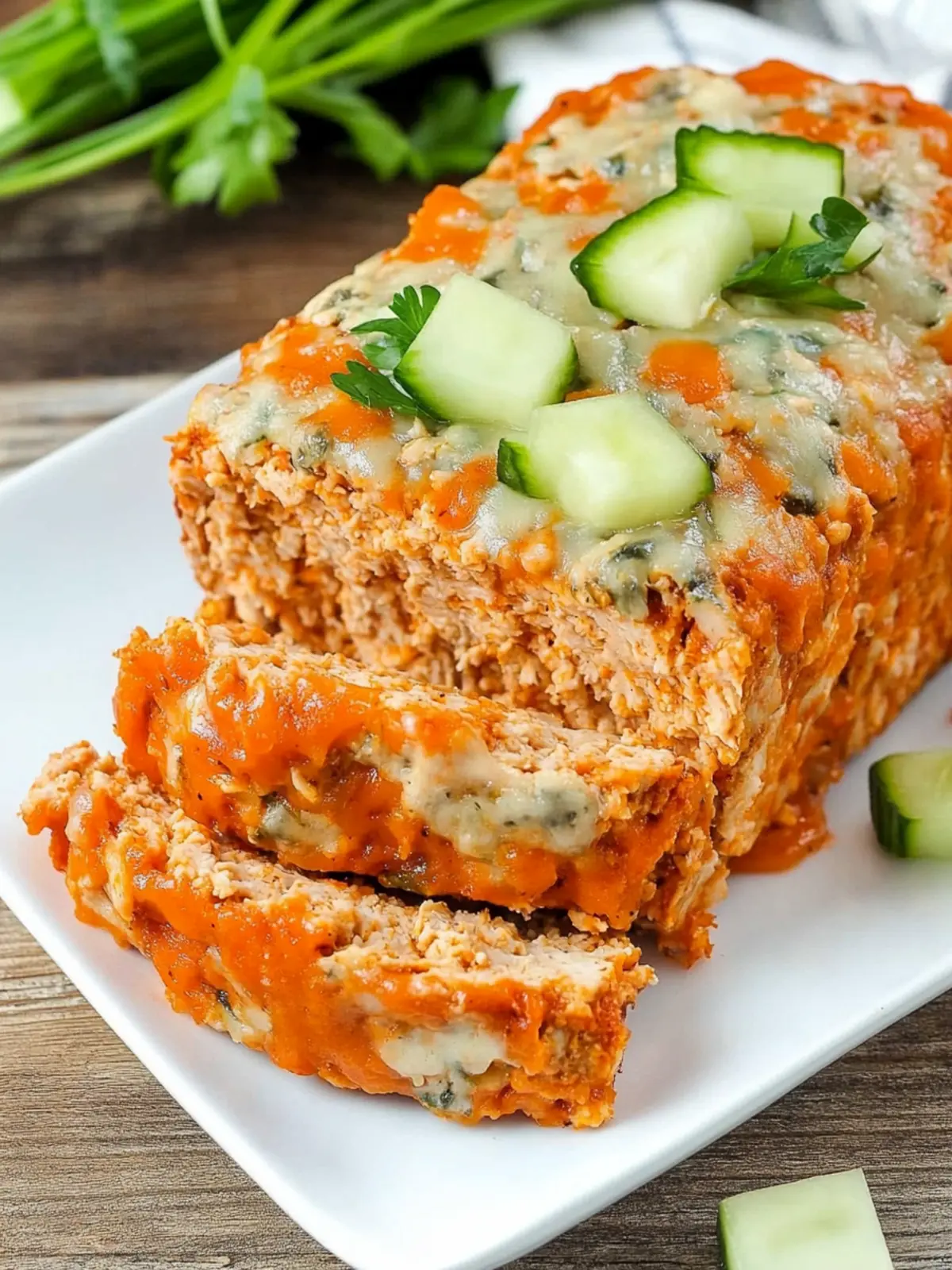Ultimate Buffalo Chicken Meatloaf for a Delicious Dinner