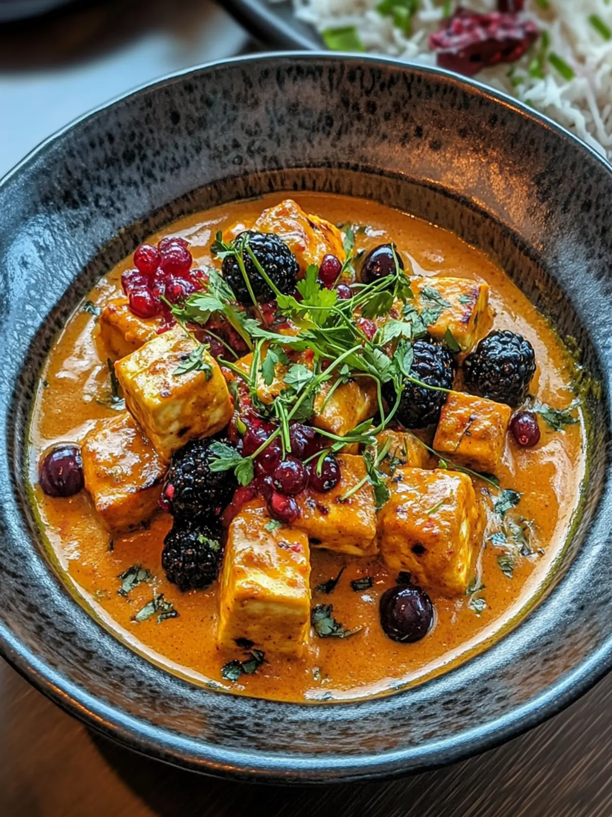 Irresistible Paneer Tikka Masala with Berries Mix: A Delicious Twist
