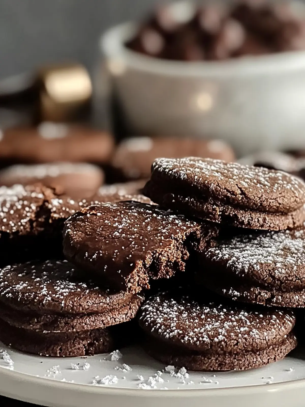 Irresistible Rich Chocolate Shortbread Cookies You'll Love