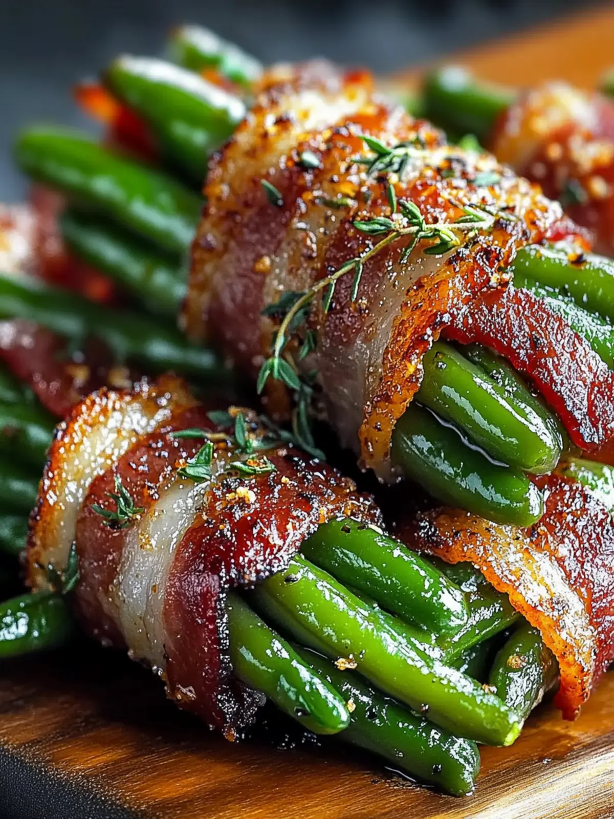 Bacon-Wrapped Green Bean Bundles for Irresistible Flavor