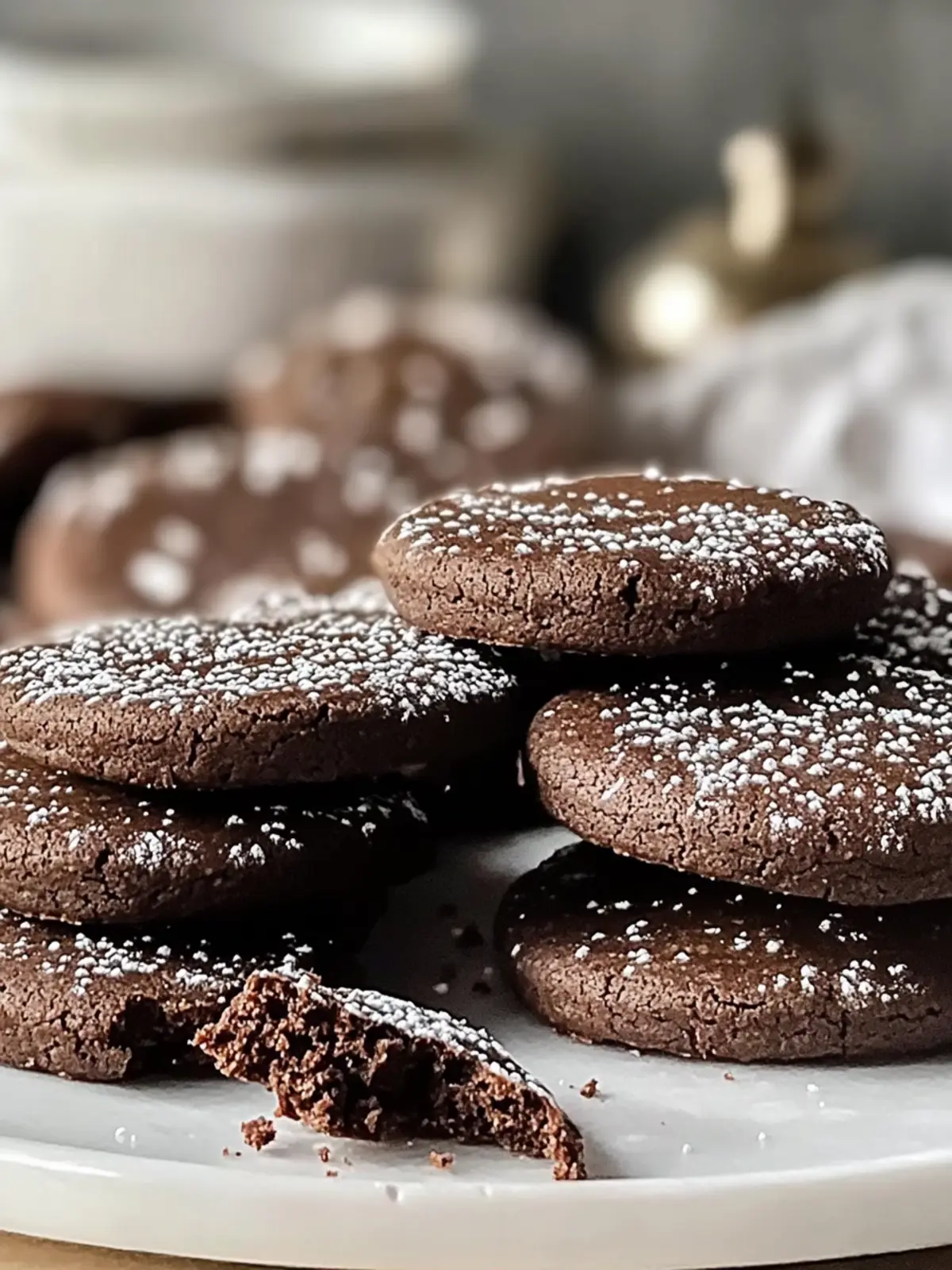 Irresistible Rich Chocolate Shortbread Cookies You'll Love