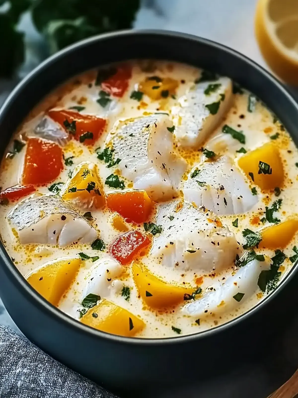 Irresistible Creamy Coconut White Fish Stew – Comforting Meal