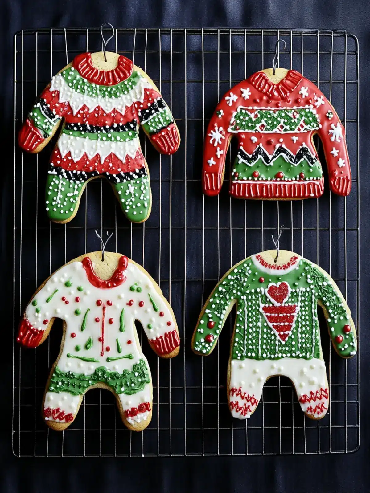Cutest Ugly Christmas Sweater Cookies for Delicious Festivities