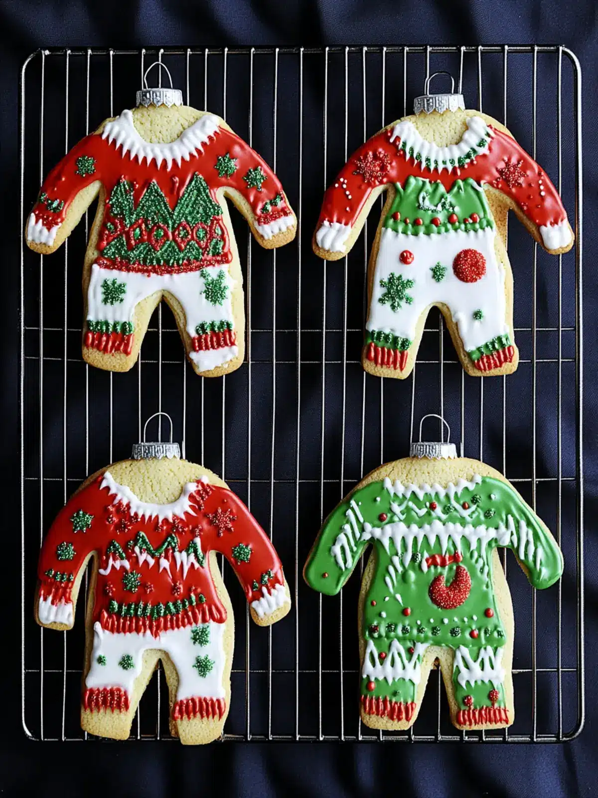 Cutest Ugly Christmas Sweater Cookies for Delicious Festivities