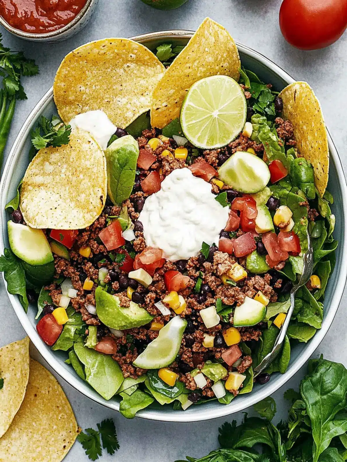Irresistible Taco Salad Recipe for Delicious Summer Nights