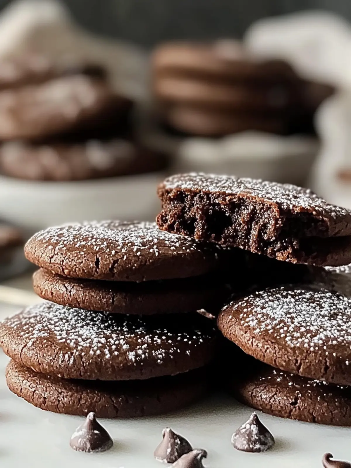 Irresistible Rich Chocolate Shortbread Cookies You'll Love