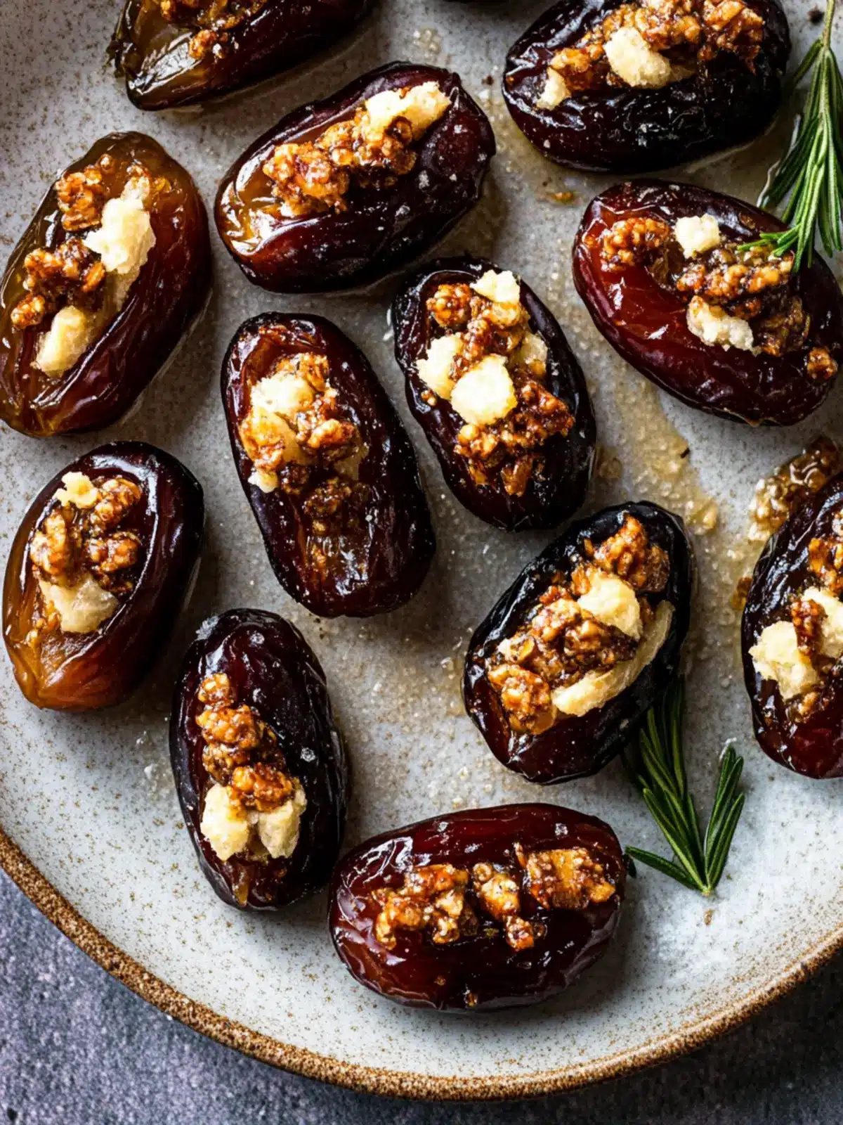 Irresistible Roasted Stuffed Dates with Goat Cheese Delight