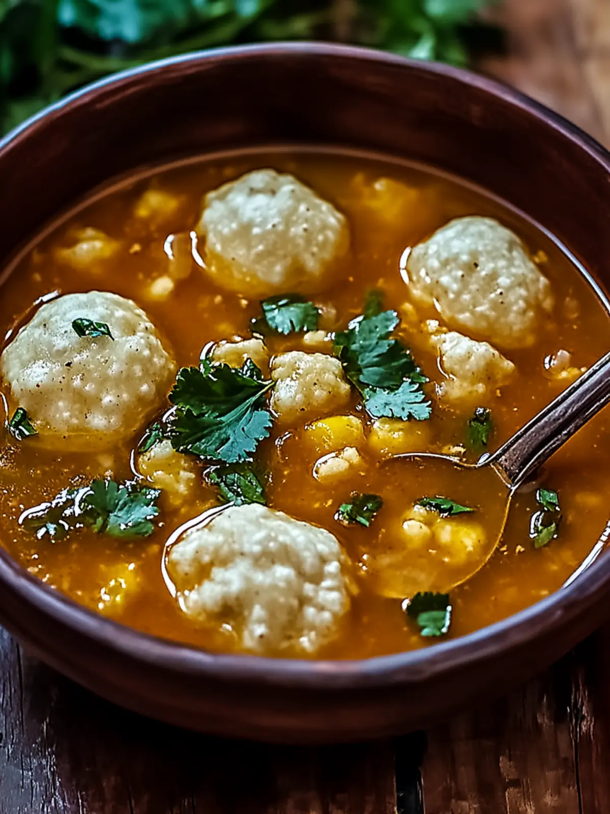 Comforting Tamale Soup with Fluffy Dumplings – Easy Recipe