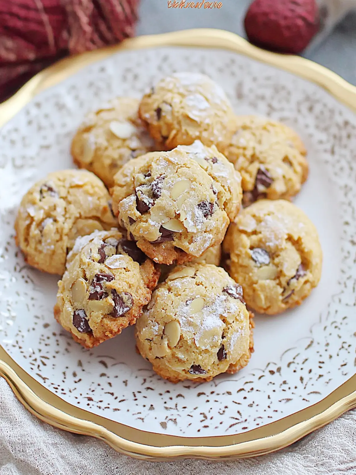 Irresistible Almond Chocolate Chip Cookies - Easy & Gluten-Free