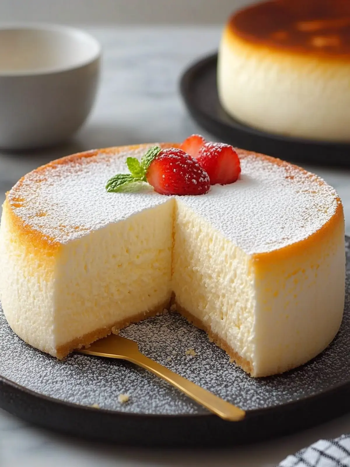 Irresistible Japanese Cotton Cheesecake – Light & Fluffy Delight