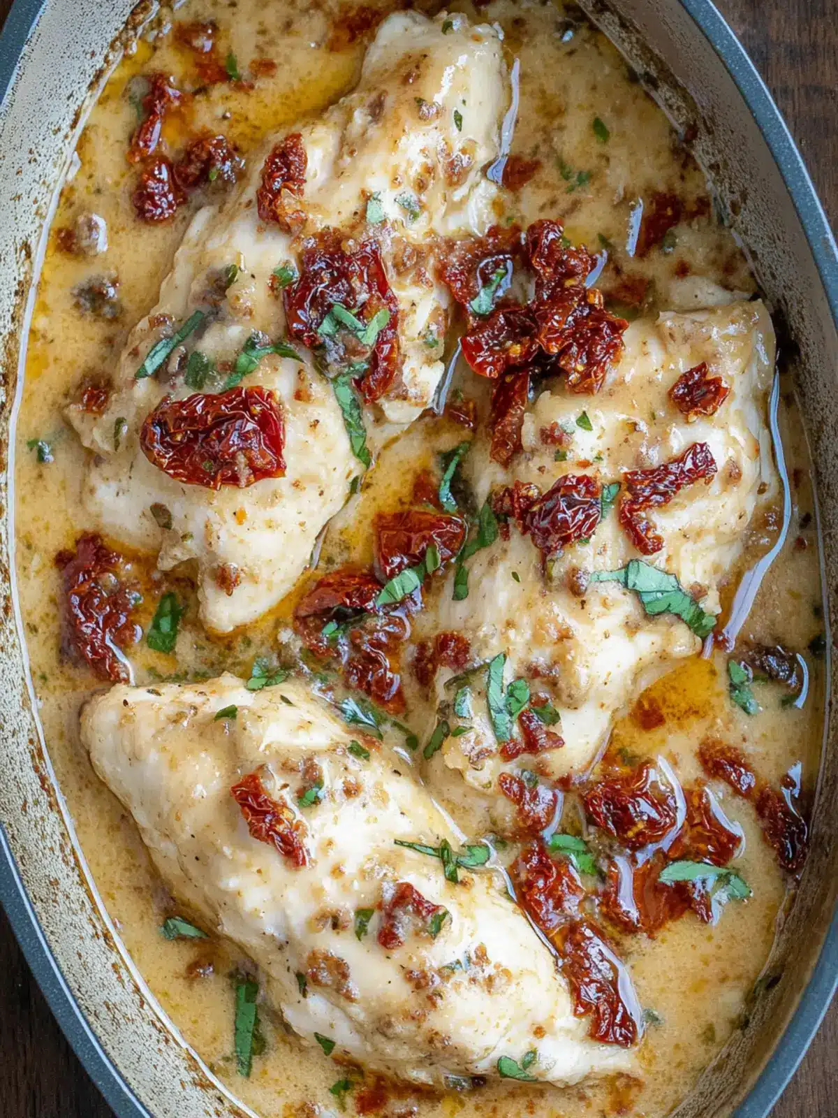 Irresistible Crock Pot Sun Dried Tomato Chicken for Comfort