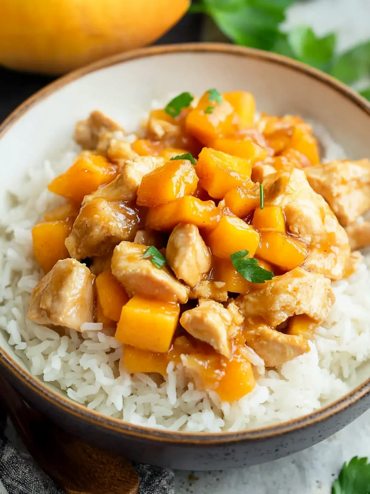 Easy Mango Chicken and Rice: A Delicious Tropical Delight