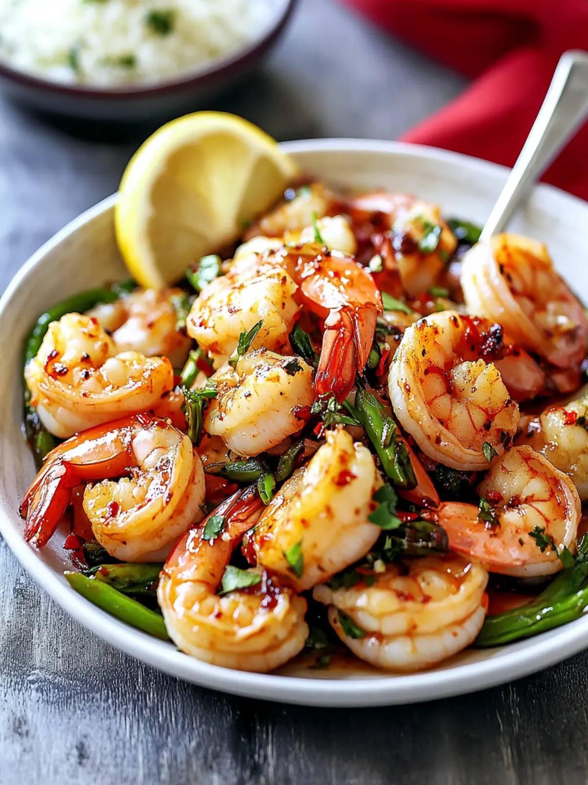 Irresistible Garlic Shrimp With Chili Crisp in 30 Minutes