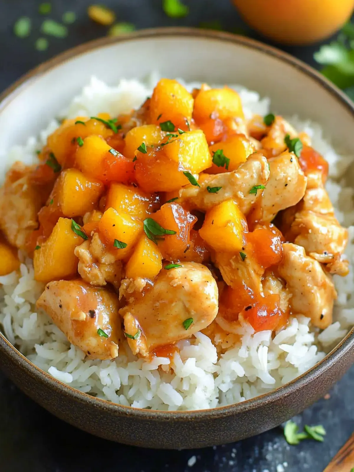 Easy Mango Chicken and Rice: A Delicious Tropical Delight