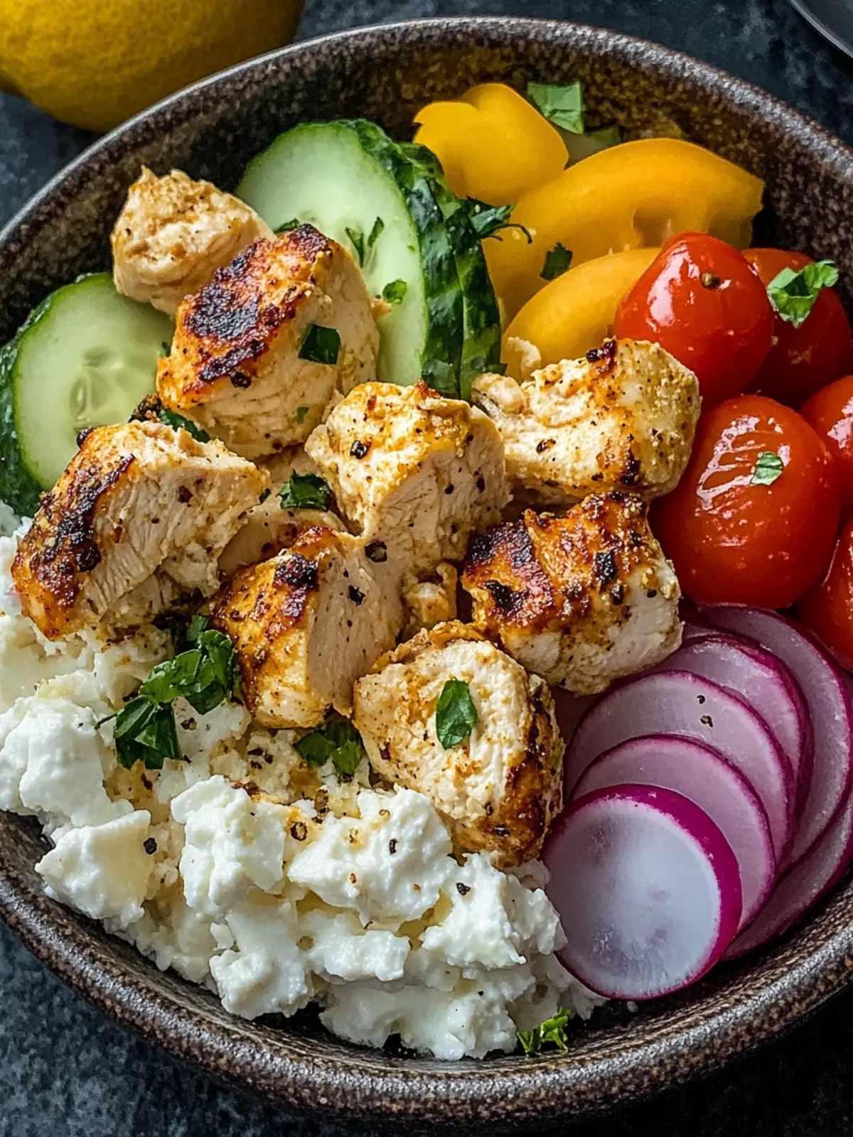 Irresistible Greek Chicken Bowls for Delicious Weeknight Dinners