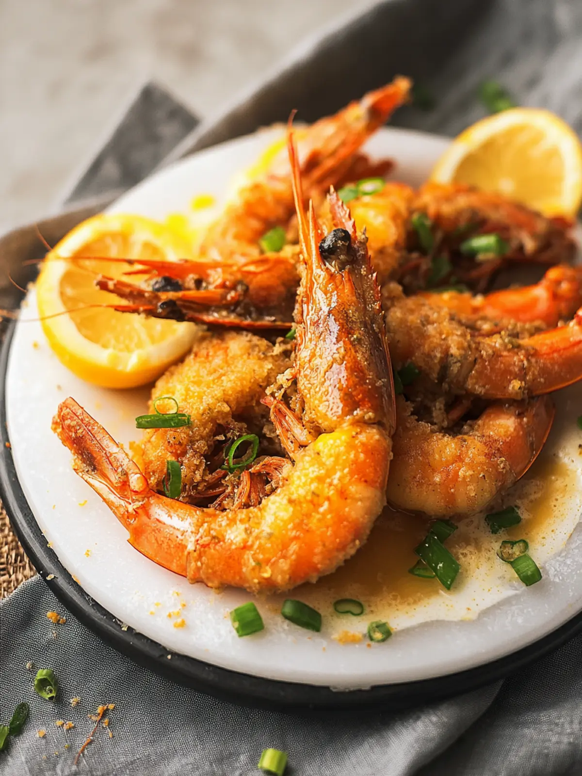 Irresistible Salted Egg Yolk Prawns for Ultimate Indulgence