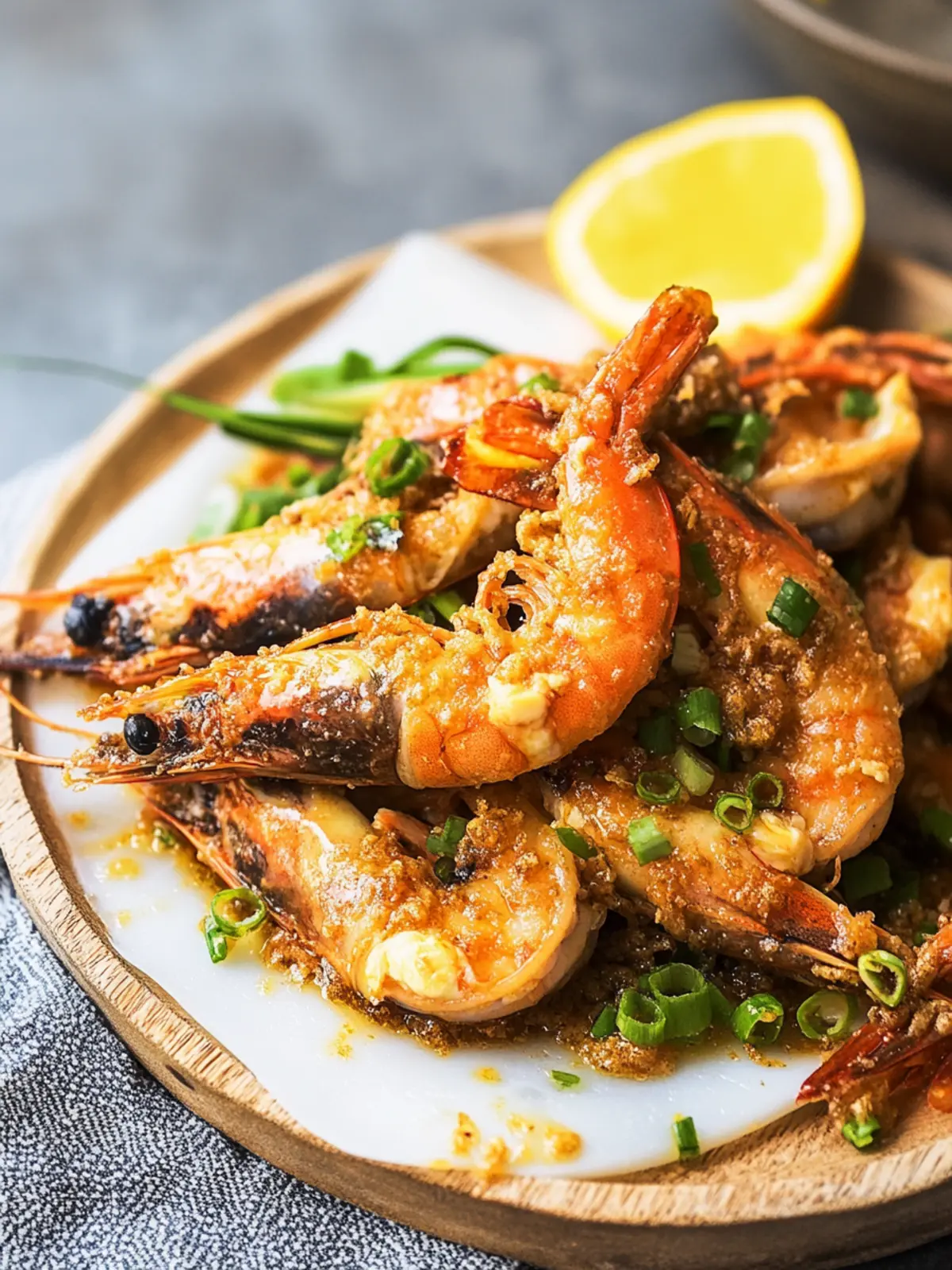 Irresistible Salted Egg Yolk Prawns for Ultimate Indulgence