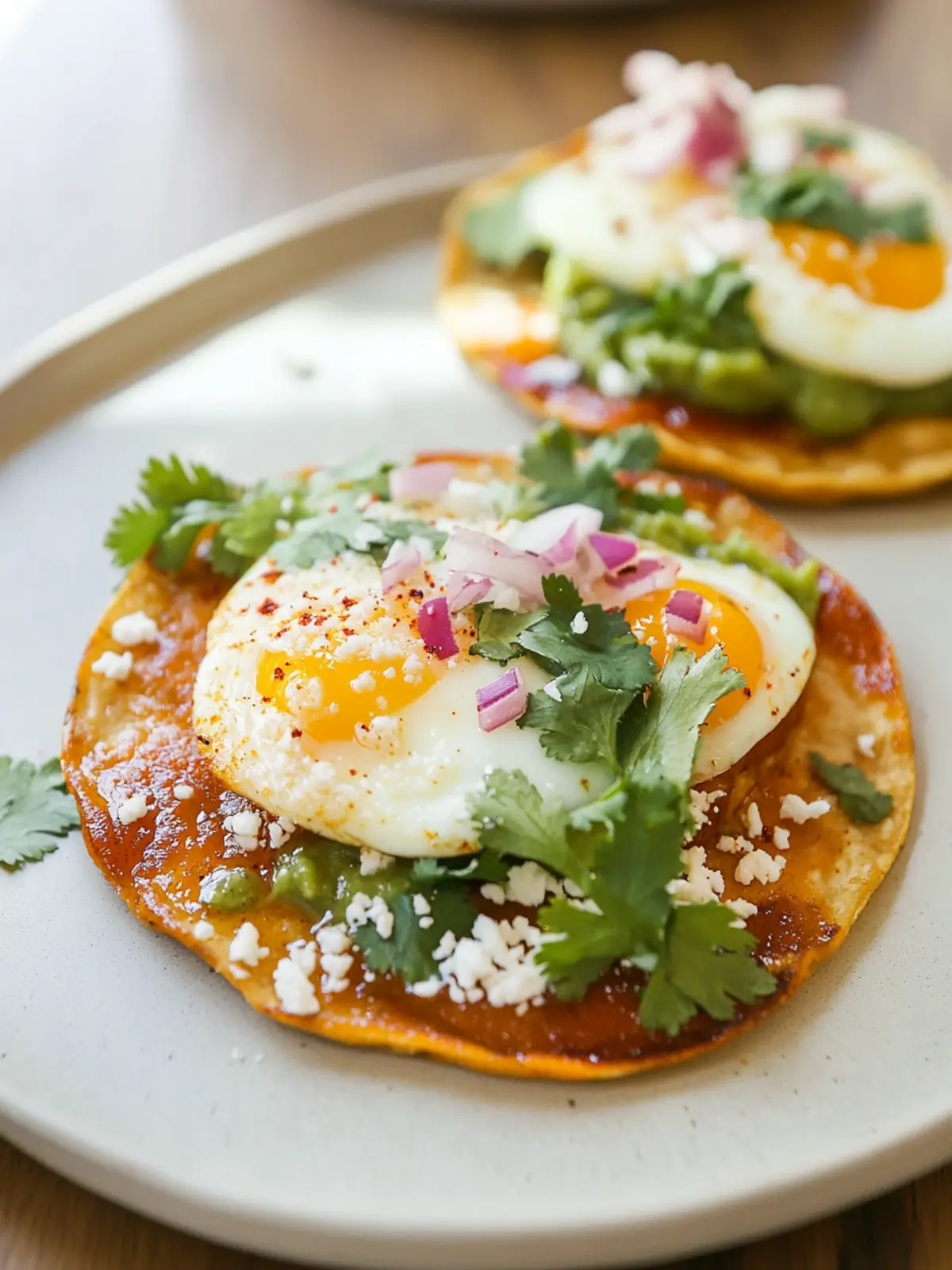 Irresistible Chili Oil Egg Breakfast Tostadas for Delish Mornings