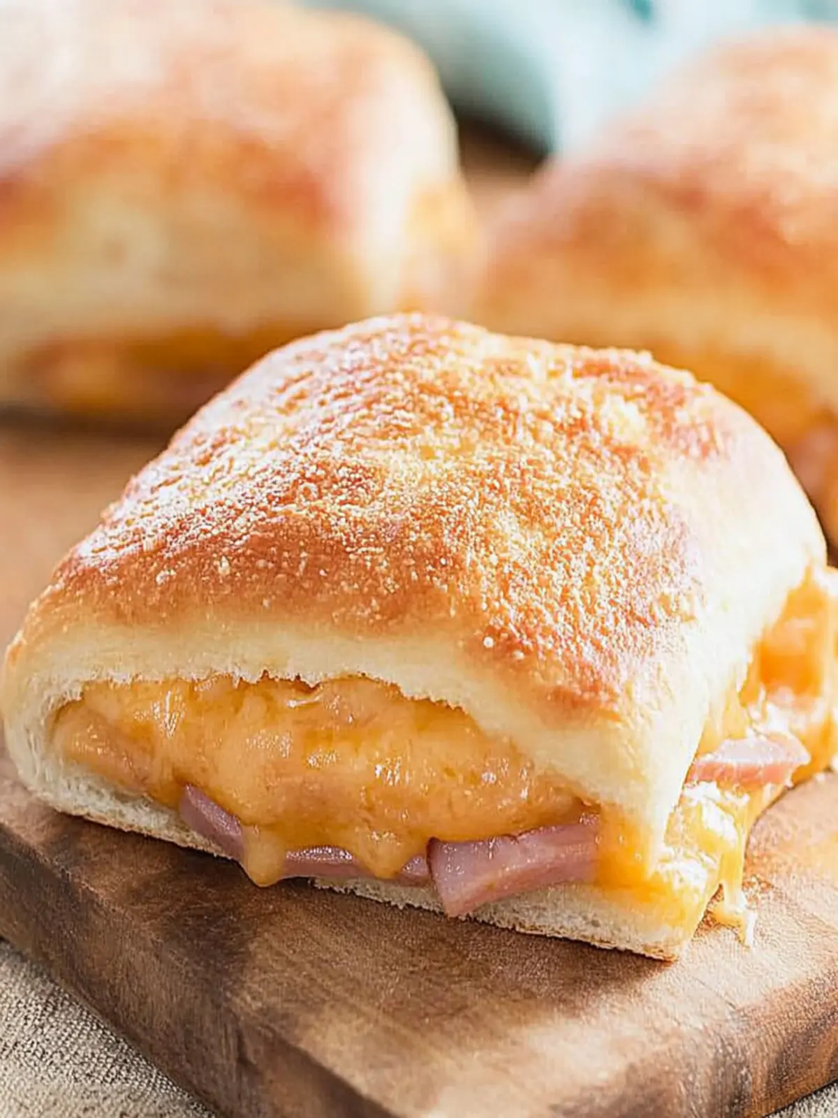 Irresistible Hot Ham and Cheese Rolls – Easy Comfort Food