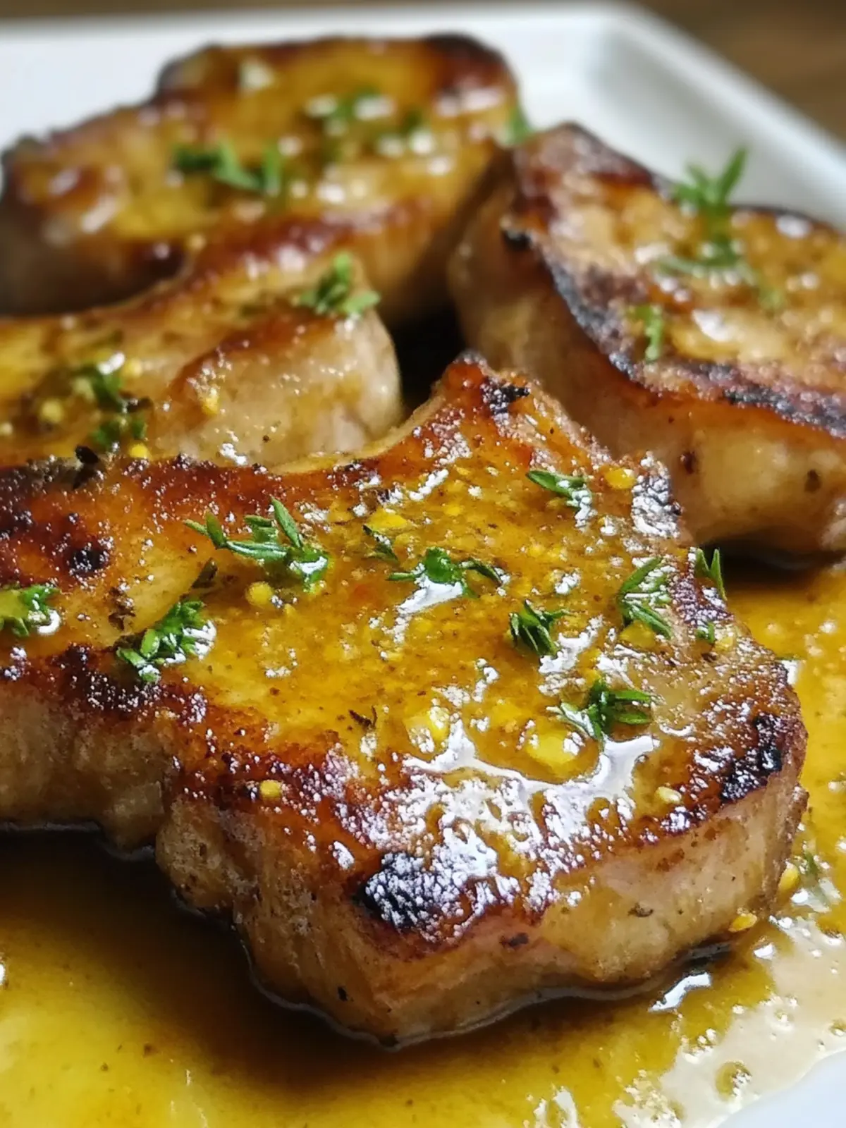 Irresistible Honey Mustard Pork Chops: Quick and Delicious
