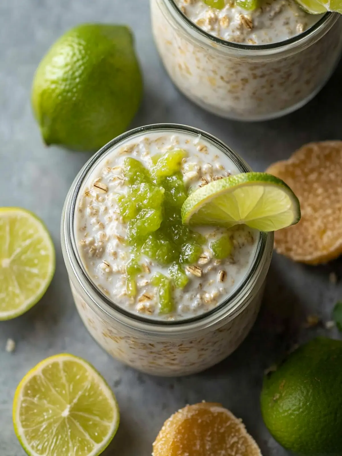 Irresistible Zesty Key Lime Pie Overnight Oats for Breakfast