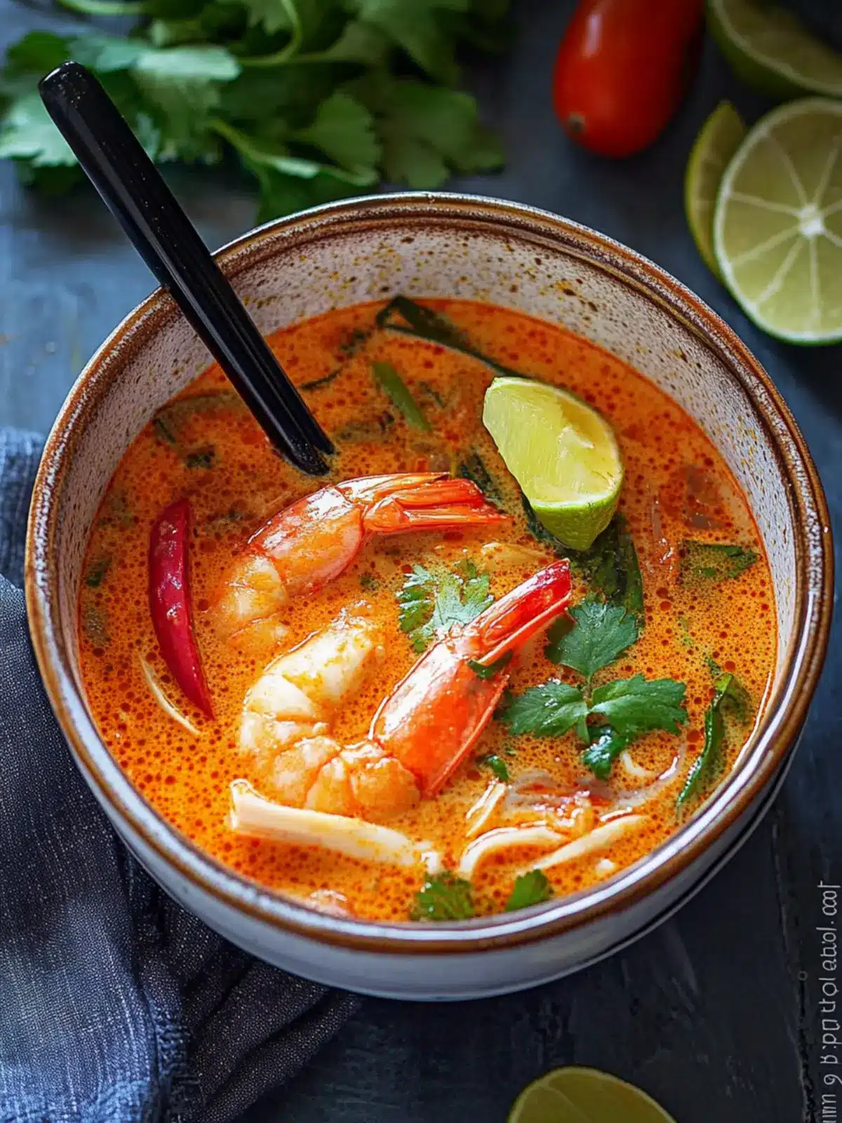 Creamy Tom Yum Soup – Your Irresistible Thai Comfort Meal