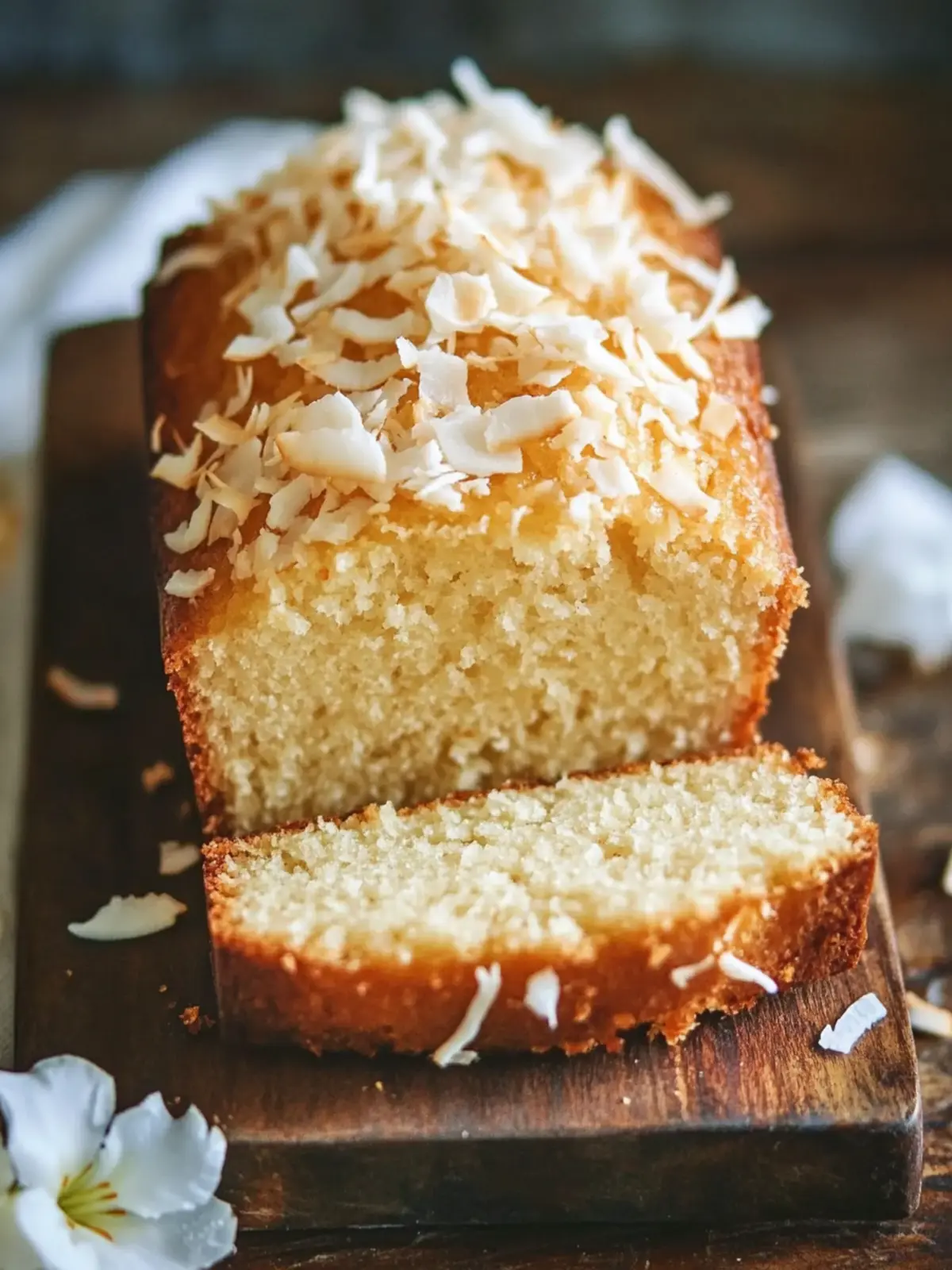 Irresistibly Easy Coconut Bread for a Tropical Escape