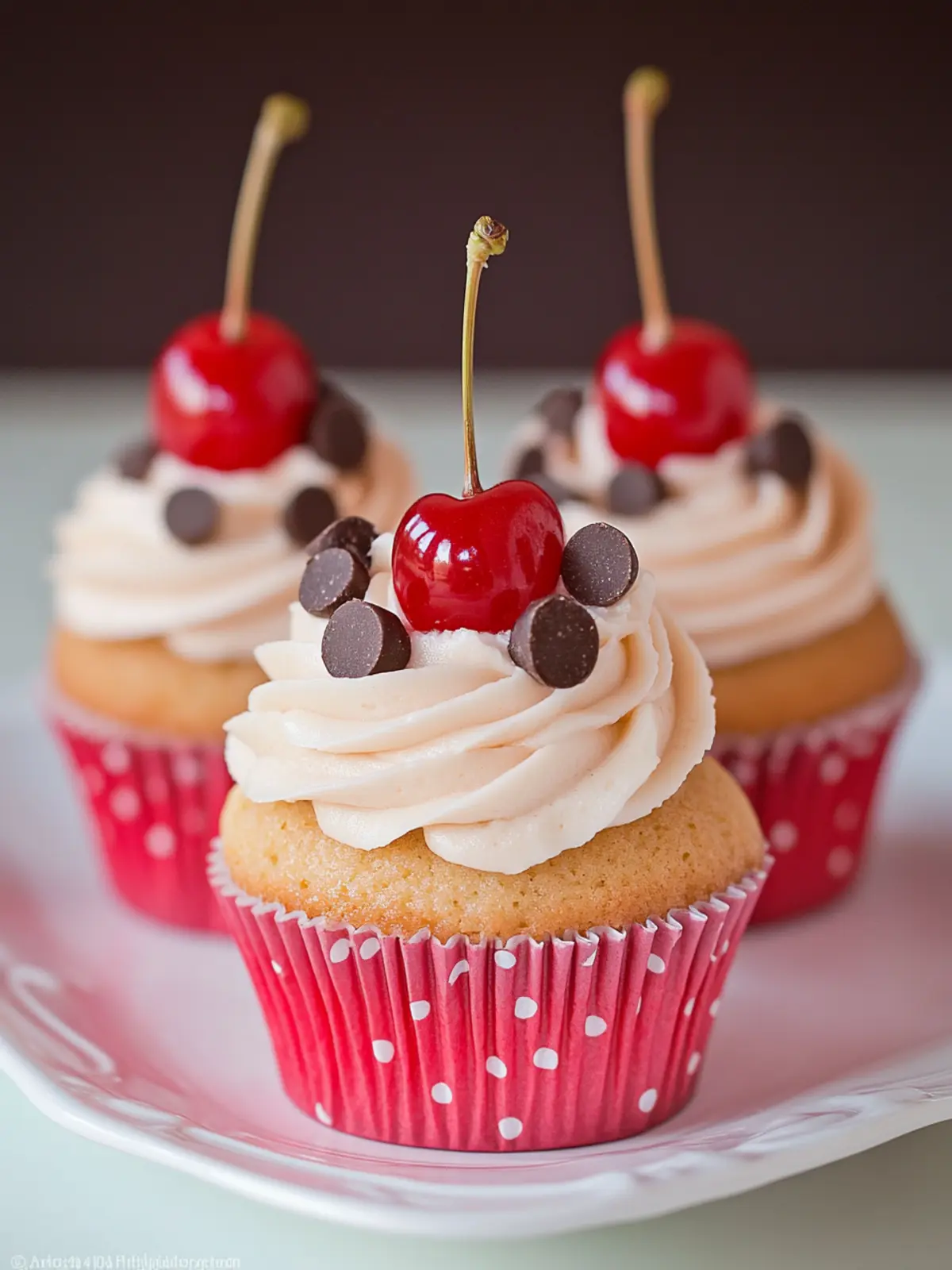 Irresistible Cherry Chip Cupcakes That Wow Every Bite