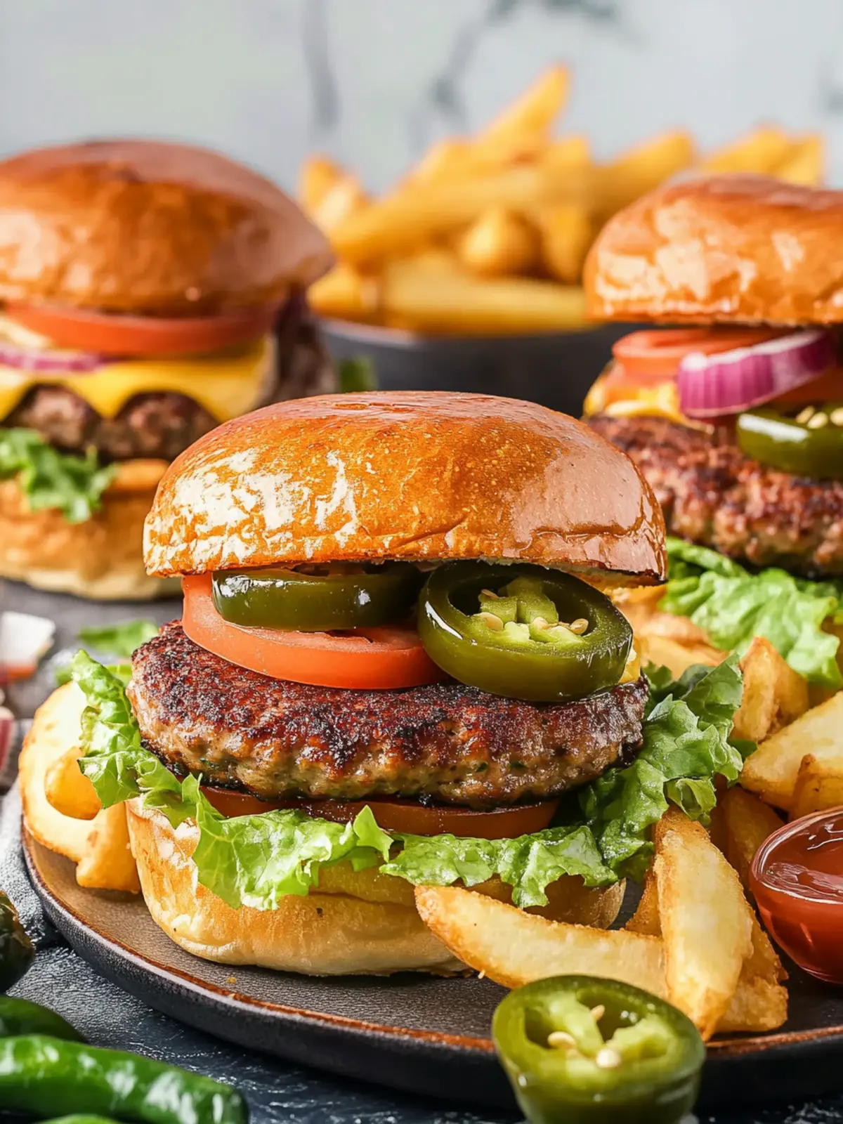 Irresistible Cream Cheese Stuffed Jalapeno Burgers for Grilling