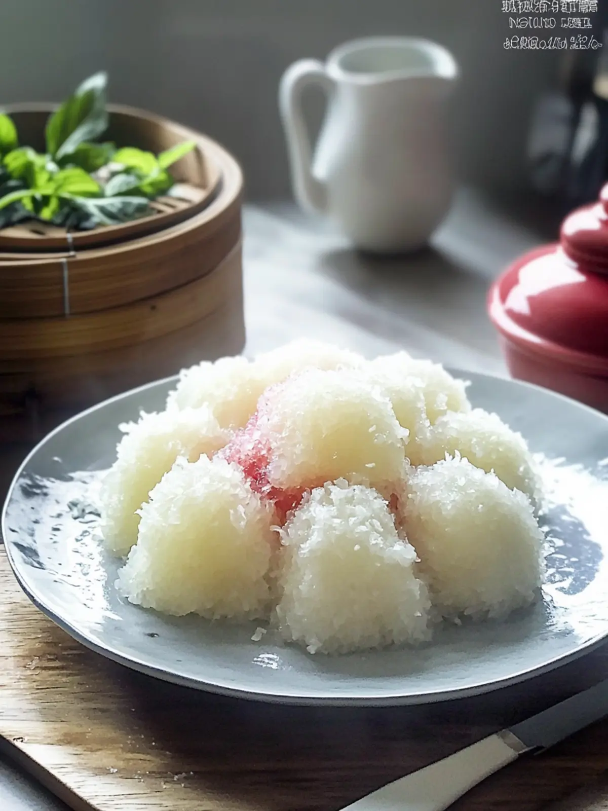 Irresistible Steamed Tapioca Cake: A Moist Vegan Delight