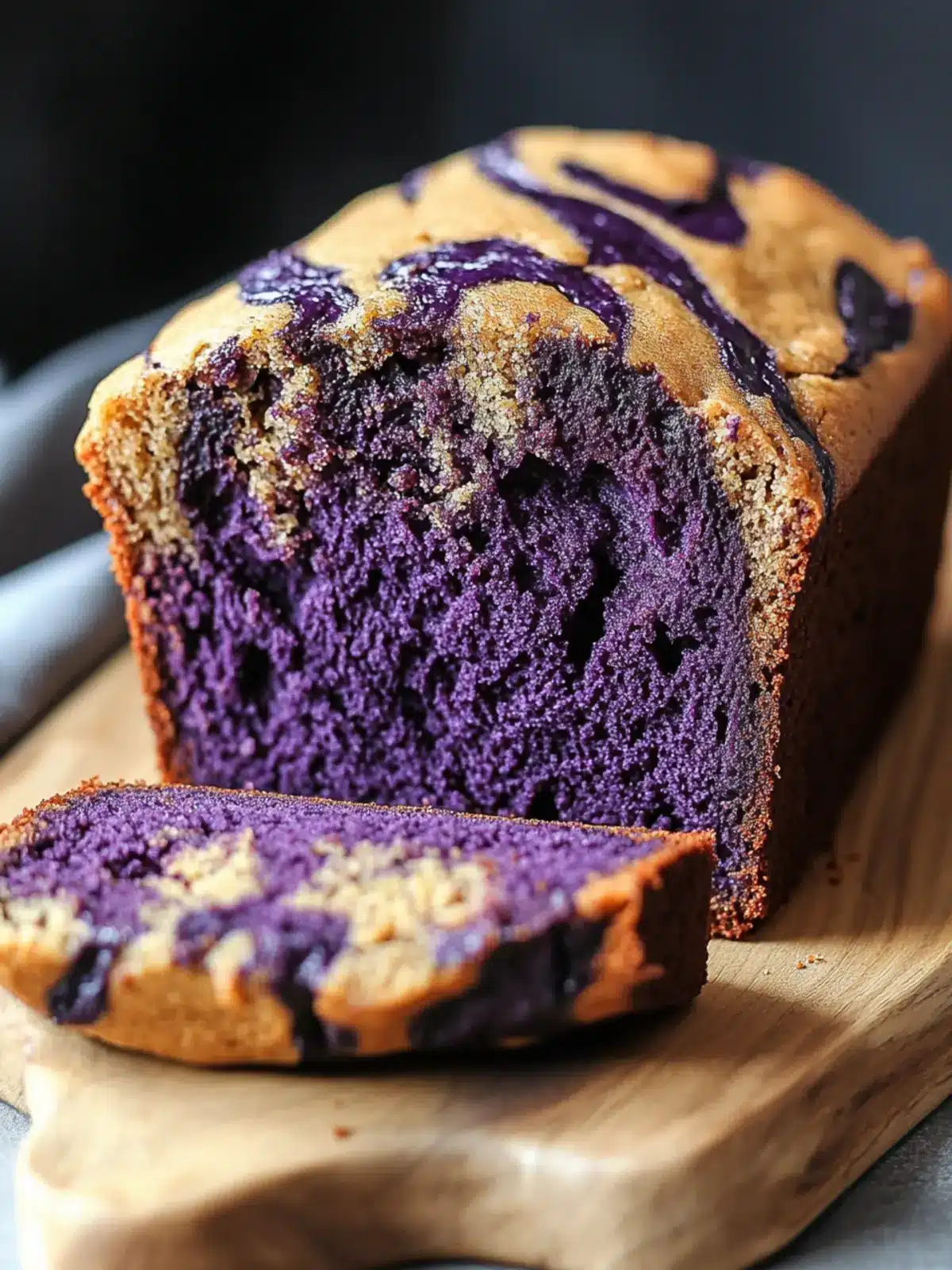Irresistible Marbled Ube Banana Bread: A Nutritious Delight