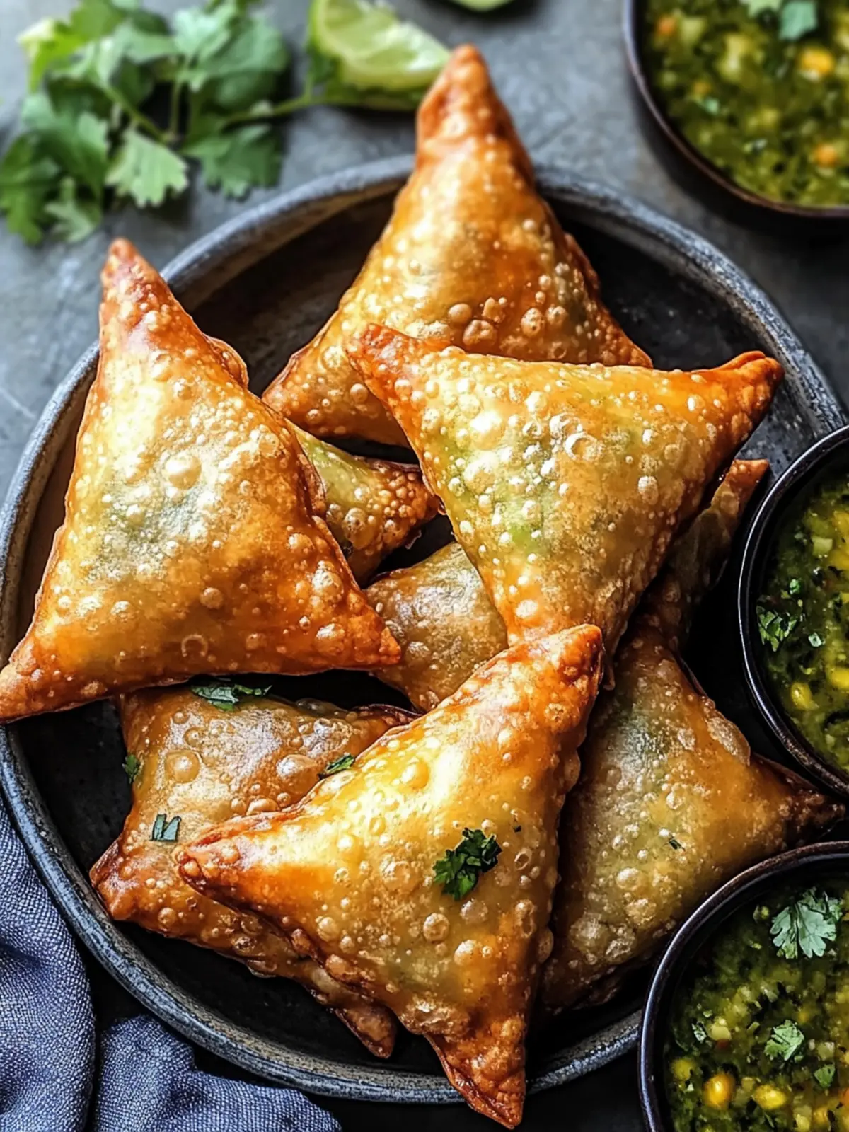 Delicious Potato Samosas: Easy Recipe for Flavorful Snacking