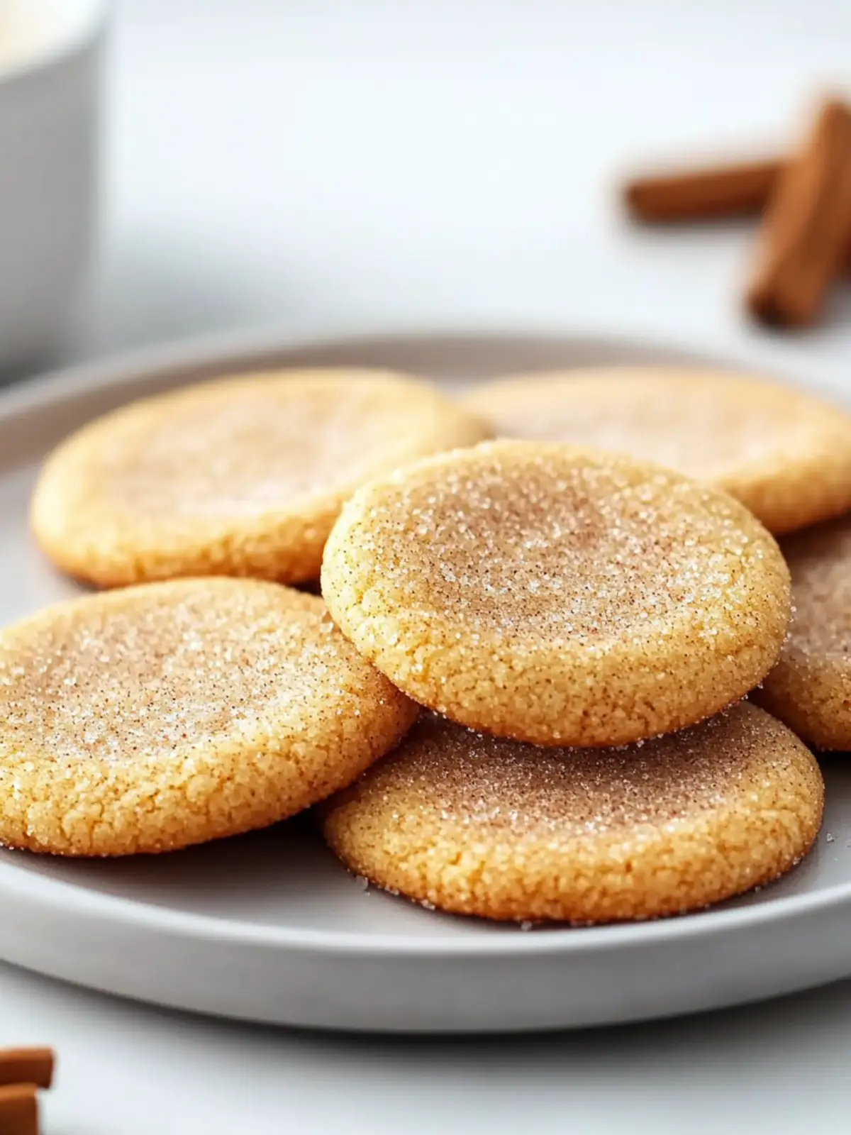 Easy Cinnamon Sugar Cookies – A Deliciously Irresistible Treat