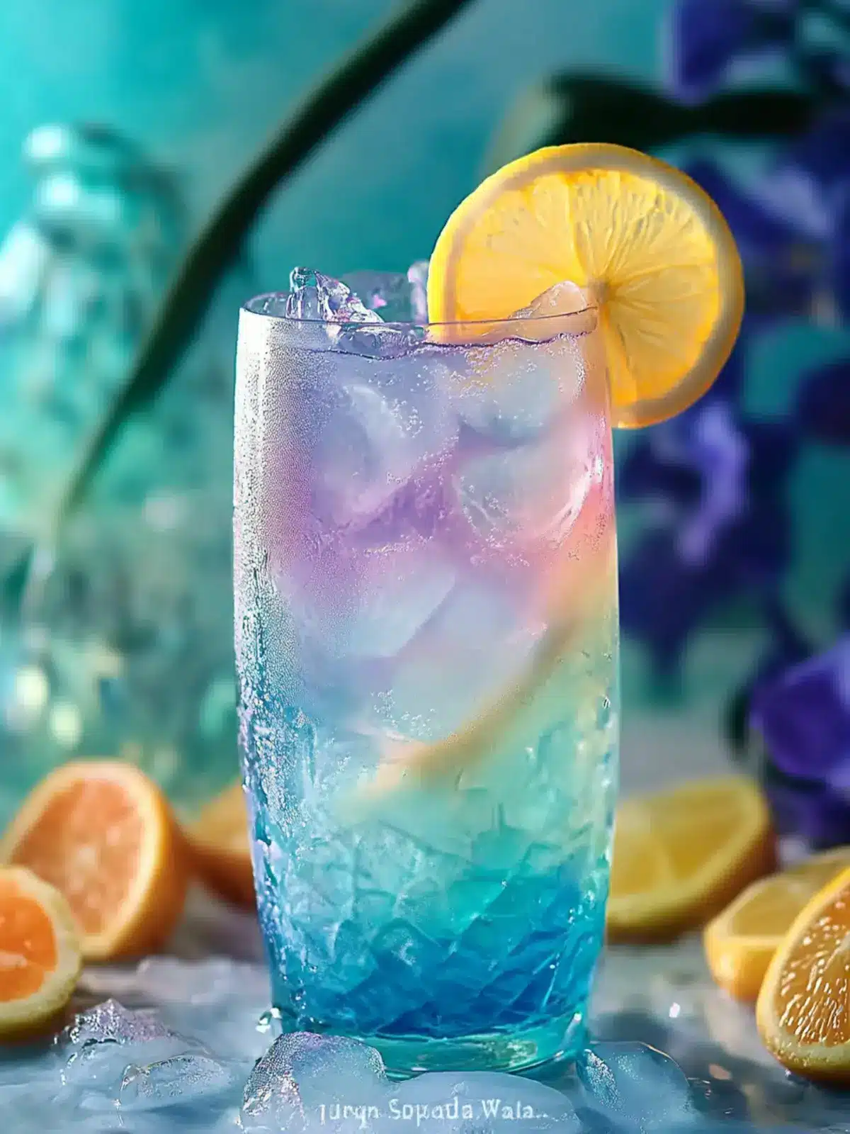 Mermaid Water Mocktail: A Delicious, Colorful Delight