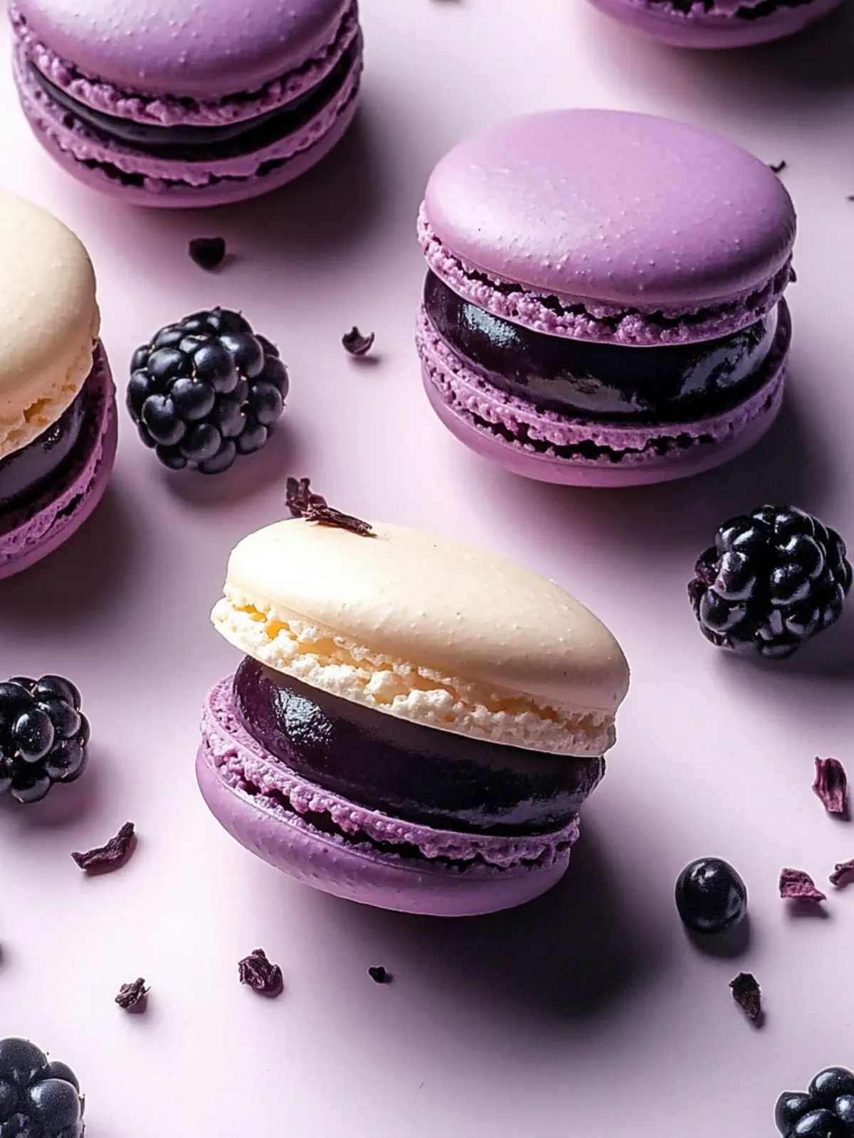 Irresistible Blackberry Macarons – A Delicious Treat