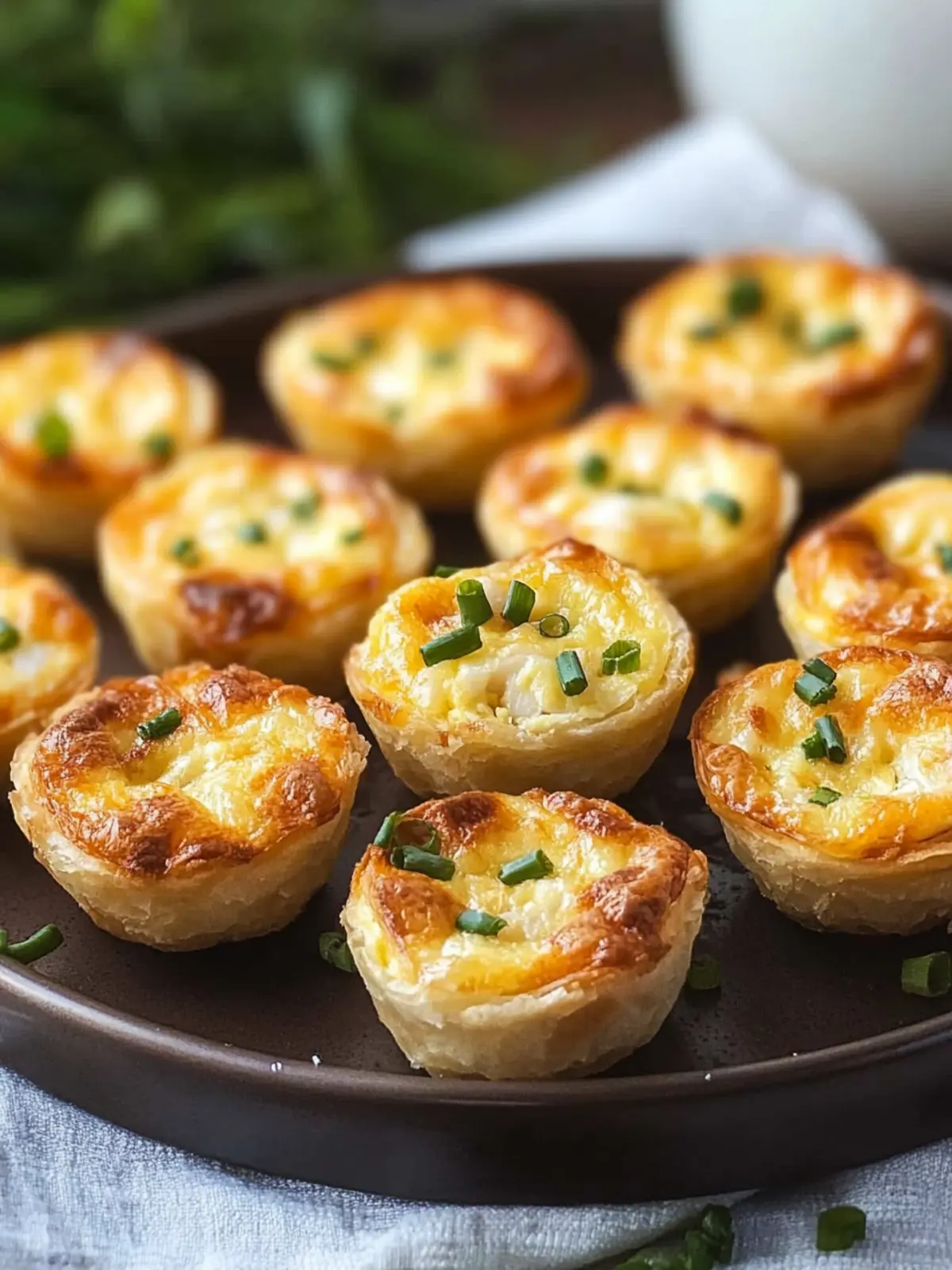 Delicious Crustless Crab Quiche Bites for Easy Entertaining