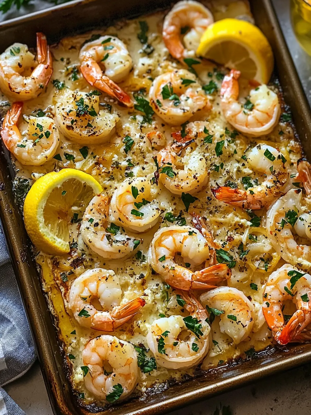 Delicious Sheet Pan Shrimp Scampi: A Quick, Flavorful Dinner