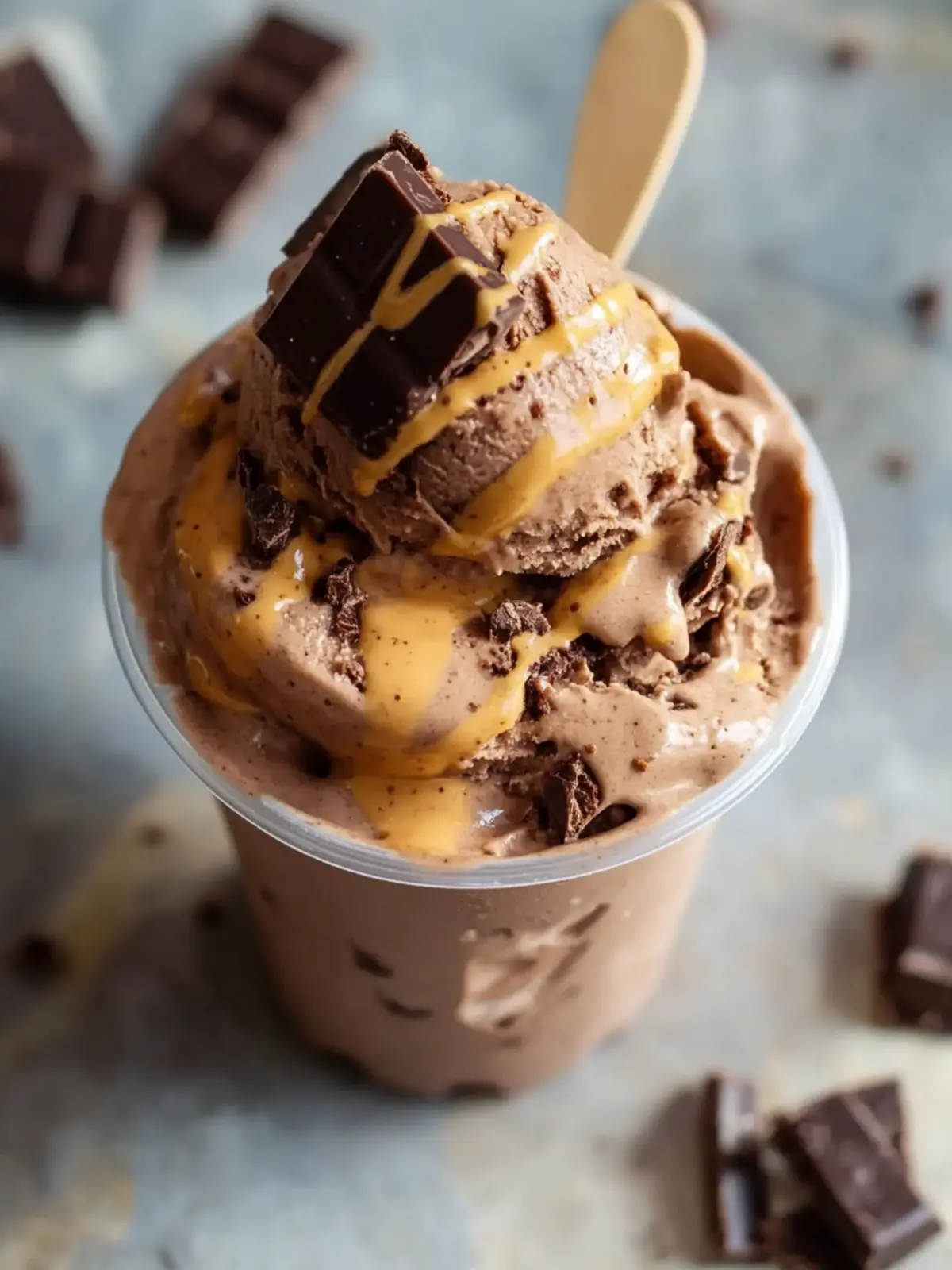 Irresistible Chocolate Brownie Creami Protein Ice Cream
